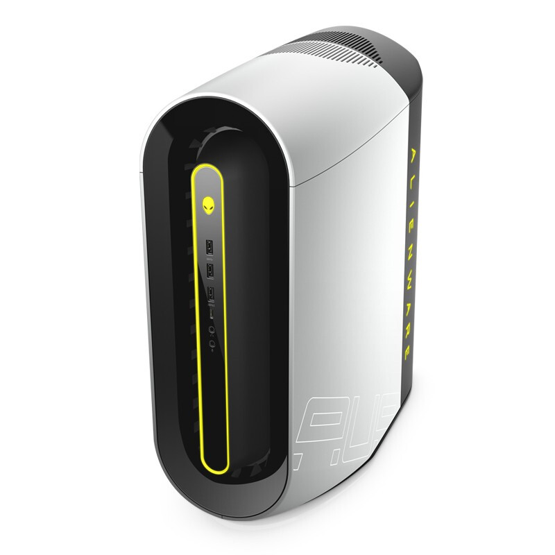 外星人ALIENWARE R10水冷游戏台式机电脑主机锐龙版 R5 16G 256G+1T GTX1660Ti办公台式机8103W+27英寸显示器