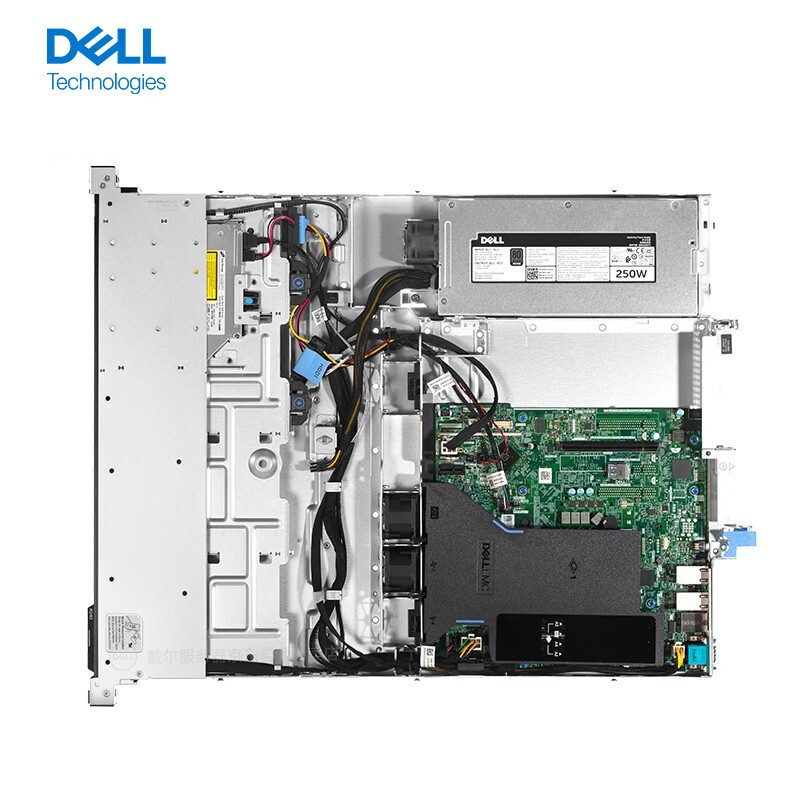 戴尔(DELL) R240机架式服务器 商用主机(至强E-2224四核3.4GHz 8G ECC 1T桌面级 2盘位 3年专业支持)