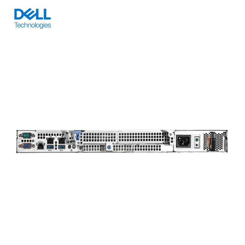 戴尔(DELL) R240机架式服务器 商用主机(至强E-2224四核3.4GHz 8G ECC 1T桌面级 2盘位 3年专业支持)