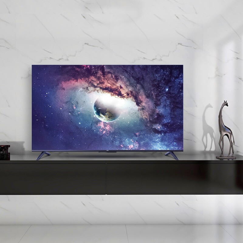 TCL 65V8-J 65英寸AI声控智慧屏Pro 人工智能 4K超高清全面屏 平板电视 云游戏电视